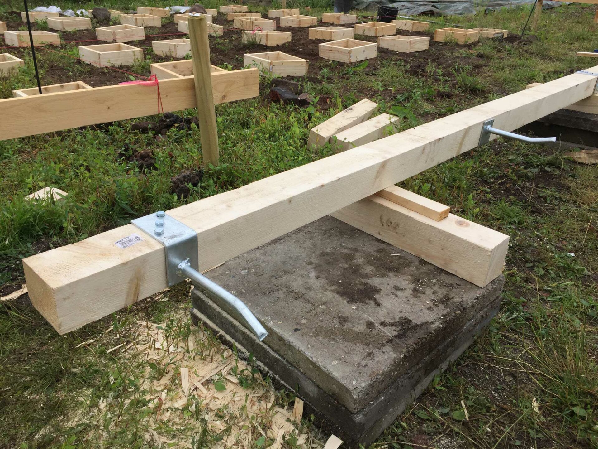 Punktfundament gießen: Hier gehts zur Schritt-für-Schritt-Anleitung